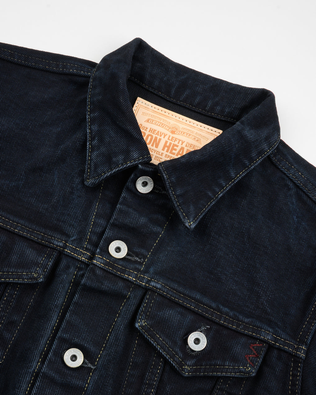 19oz Left-Hand Twill Selvedge Denim Type III - Overdyed Indigo – Iron Heart