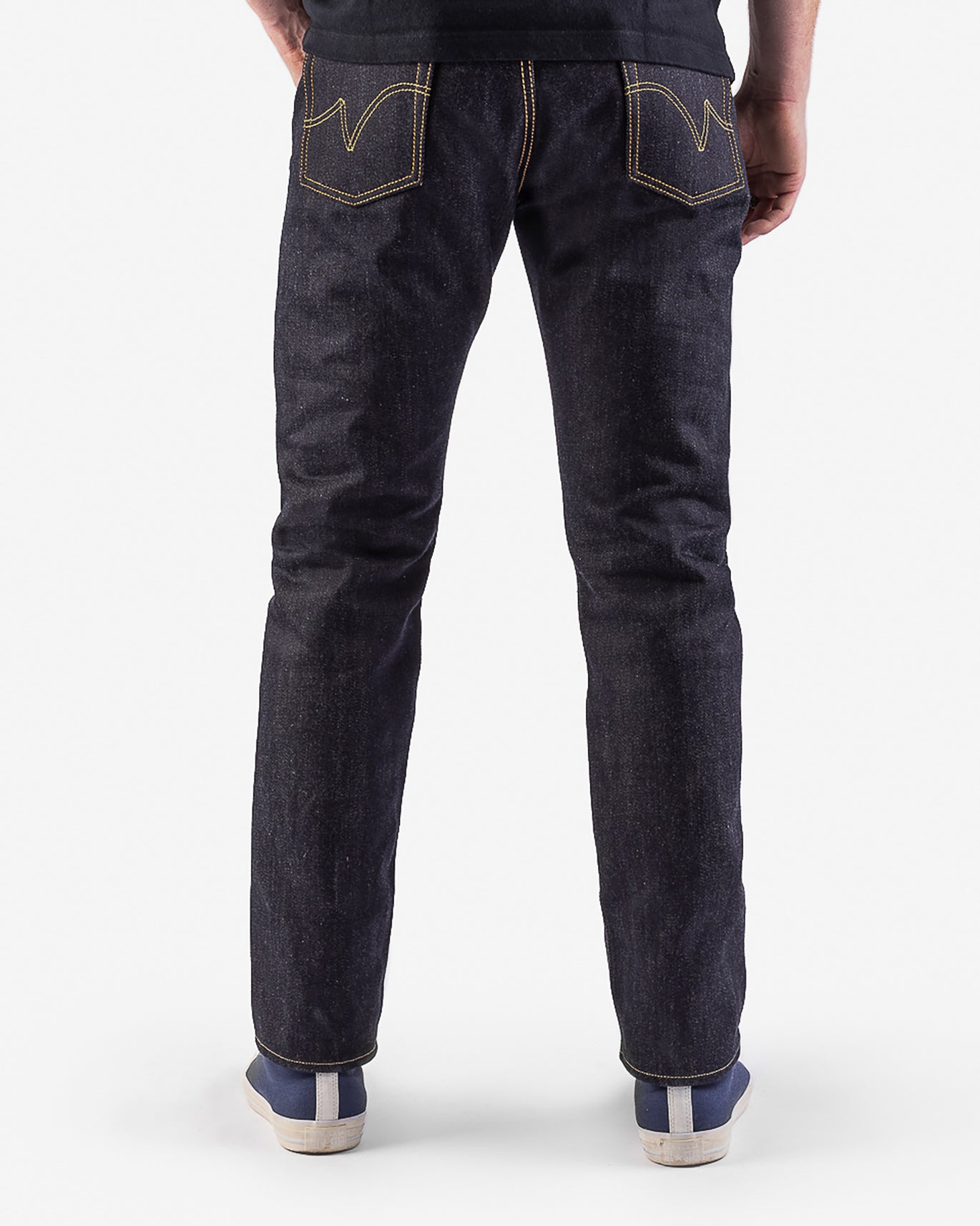 Iron Heart 25oz Selvedge Denim Medium/High Rise Tapered Cut Jeans - Indigo